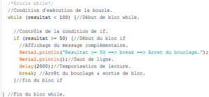 while / do while + break; / continue;. - PlaisirArduino
