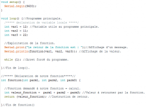 Fonctions, comment créer et utiliser les fonctions ? - PlaisirArduino